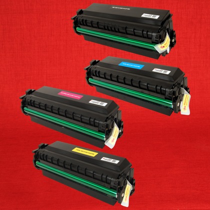Toner Cartridges - Set of 4 Compatible with HP Color LaserJet Pro MFP ...
