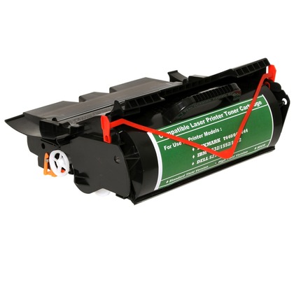 Black High Yield Toner Cartridge Compatible with Lexmark T642 (V7290)